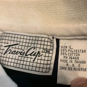 Travis Cup | Shirts | Vintage Travis Cup Striped Tennis Polo Shirt Sz L ...